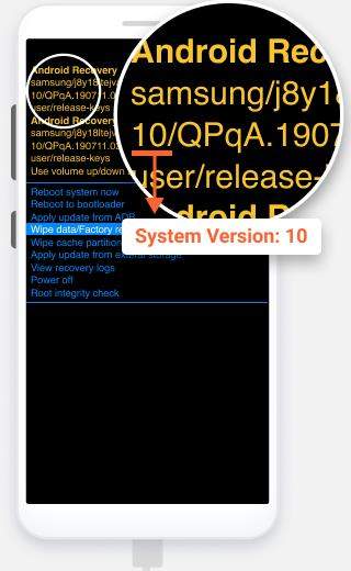 Comment connaître la version du système Samsung